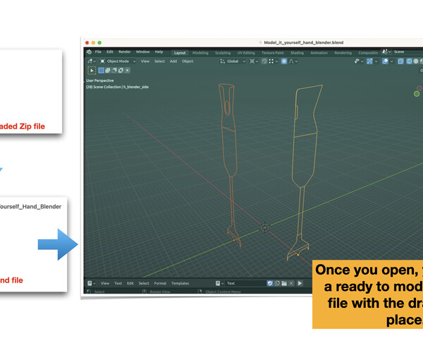 ArtStation - Model It Yourself - Everyday Object - Hand Blender | Free Product | Resources