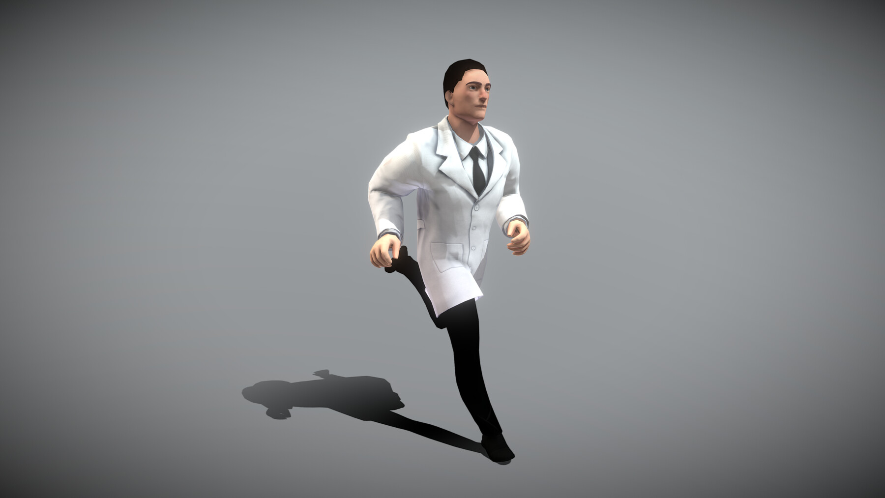 ArtStation - Male Doctor | Game Assets