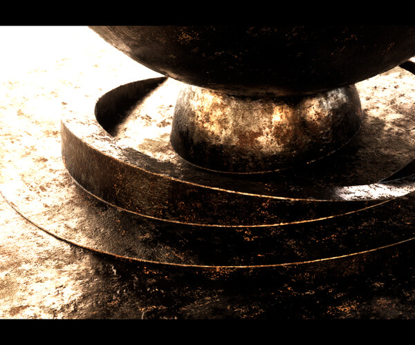 ArtStation - Realistic Pbr Rust Metal Smart Materials Pack / With ...