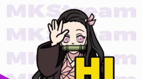 ArtStation - Twitch animated emotes demon slayer cute nezuko hi | Artworks