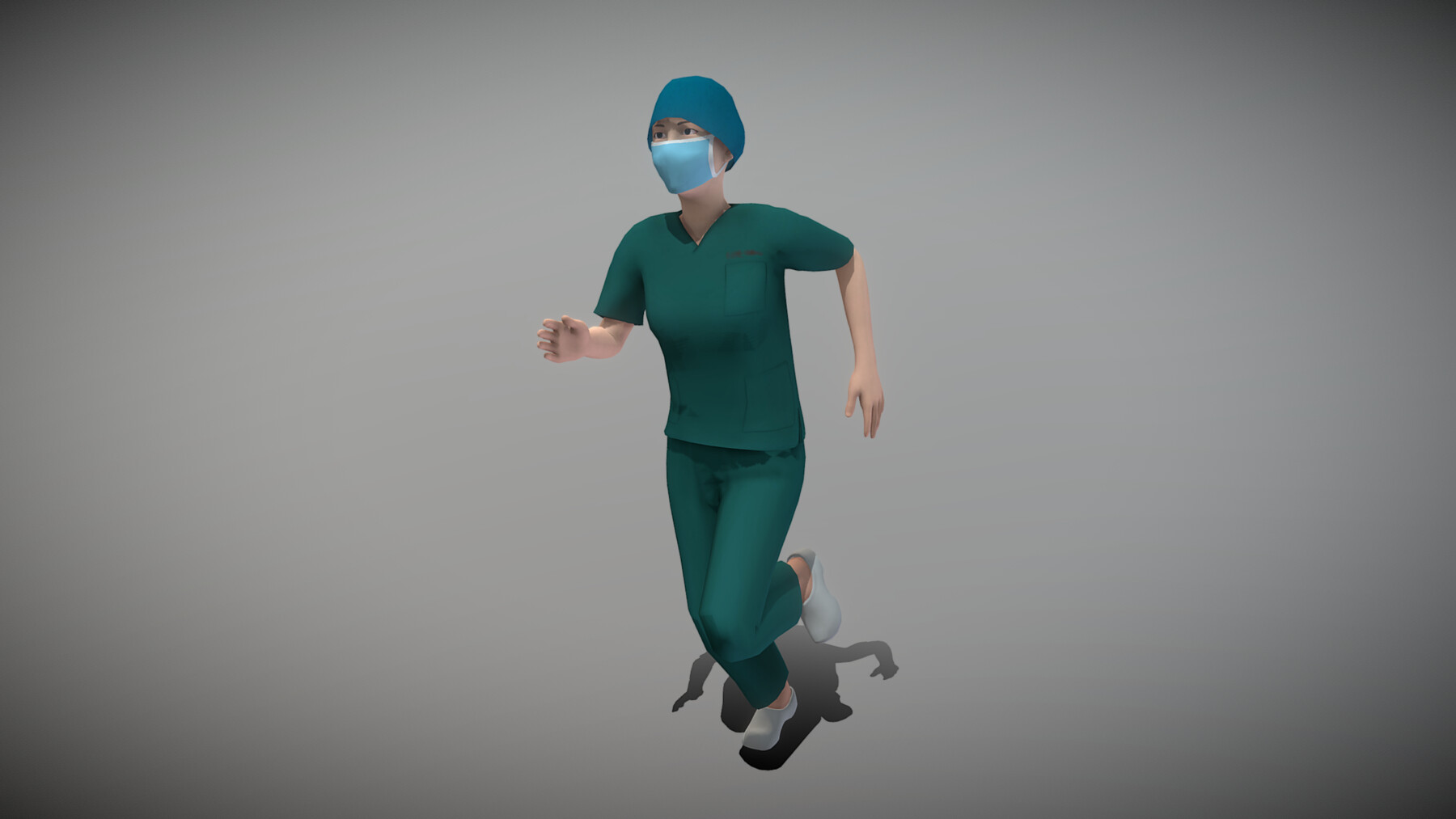 ArtStation - Operating Room Female Doctor | Game Assets