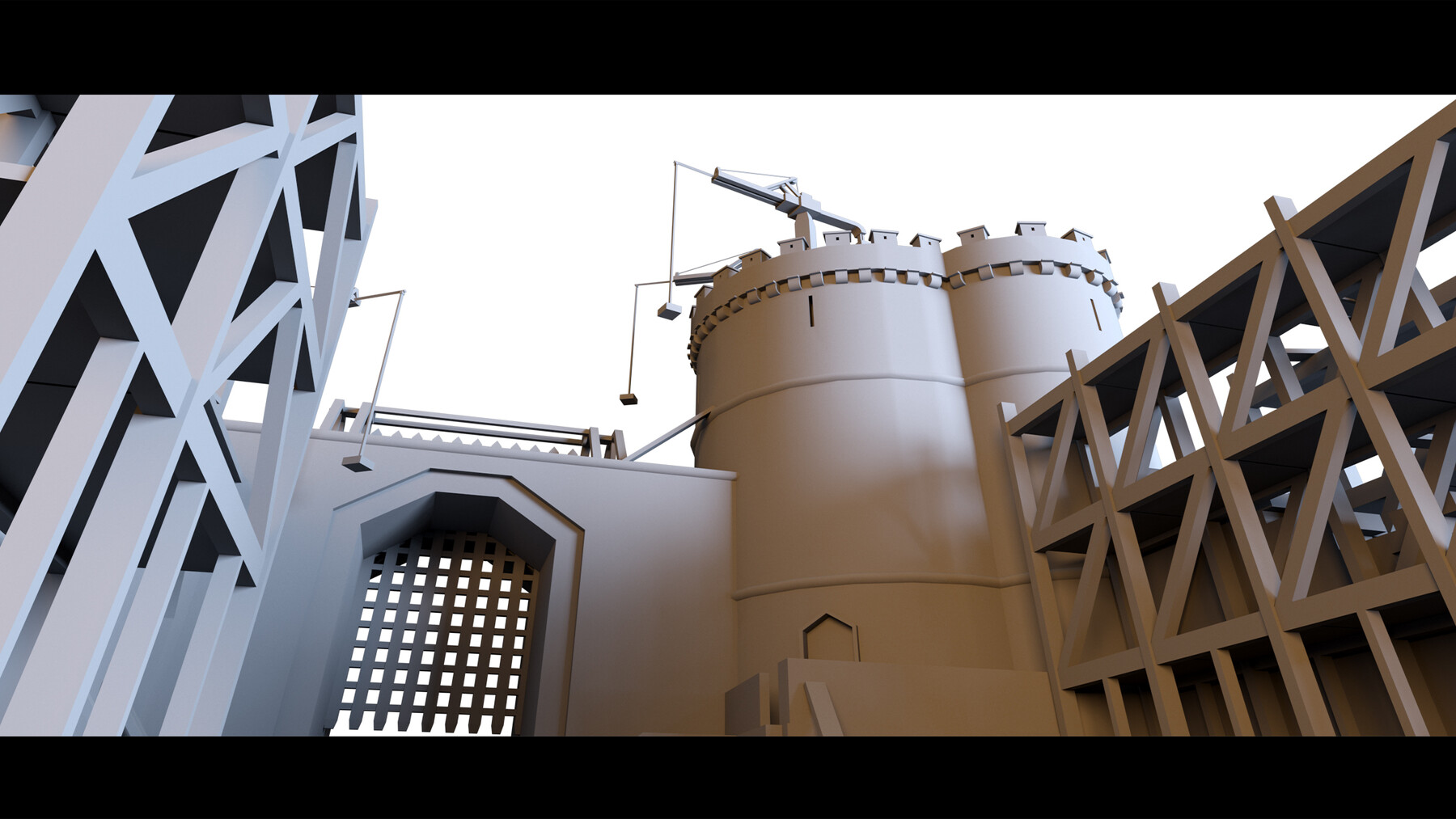 ArtStation - Fortress- 3d Model | Resources