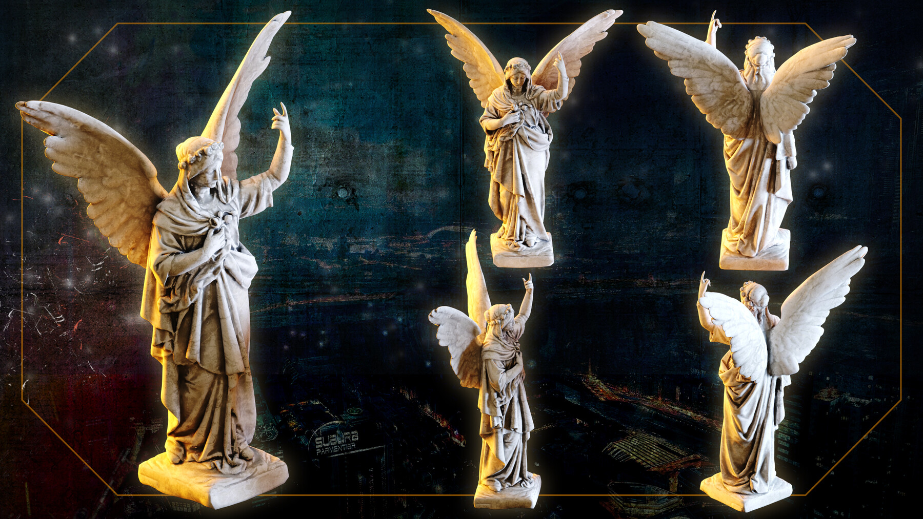 ArtStation - 11 Statues_ 3d models | Resources