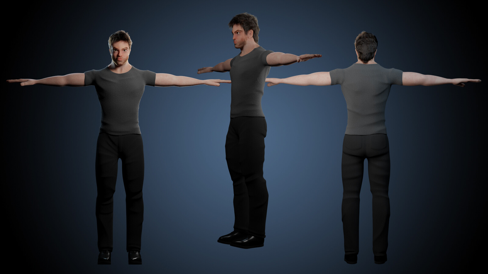 ArtStation - Edward - Realistic Character | Game Assets