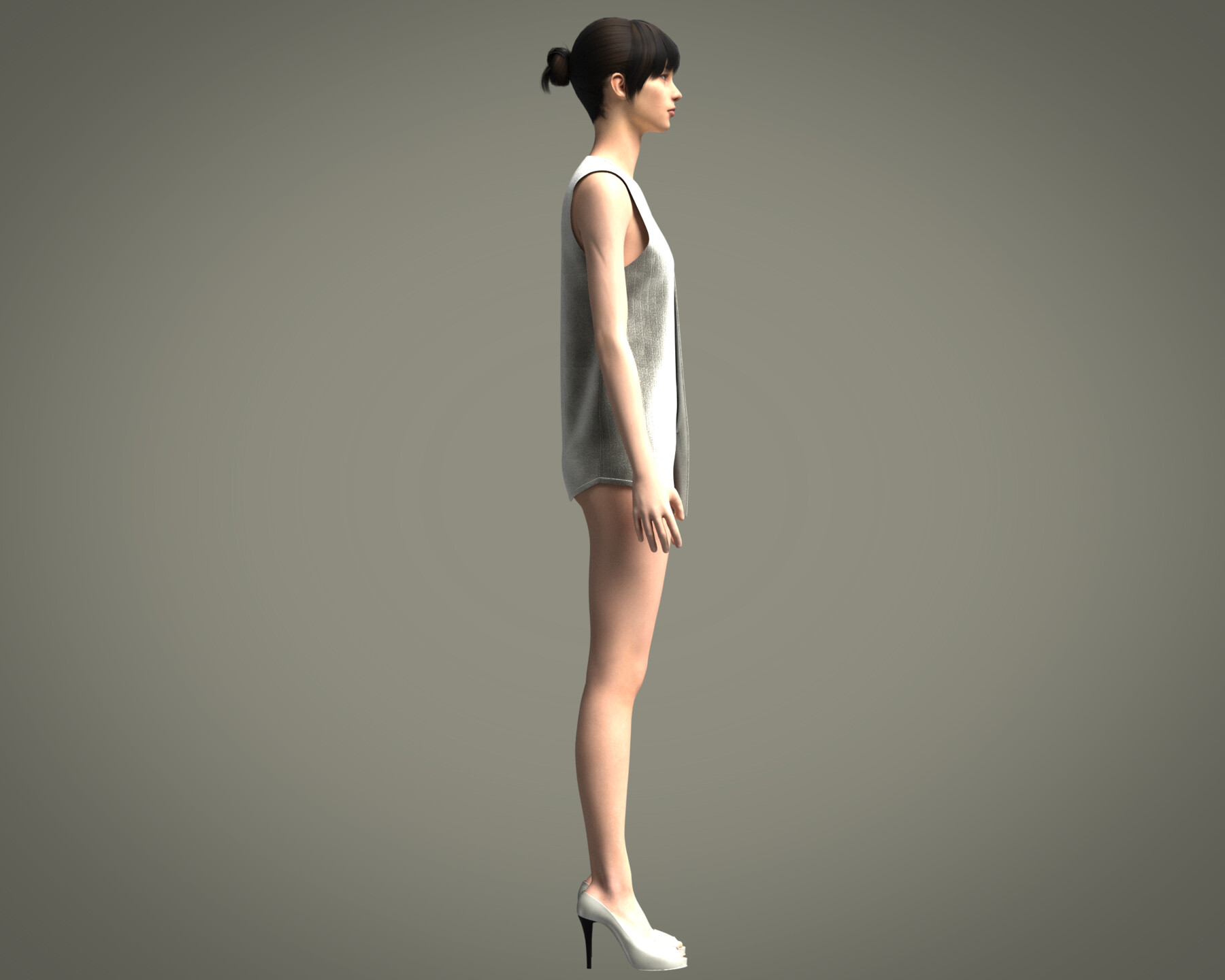 ArtStation - Girls Long Koti | Resources