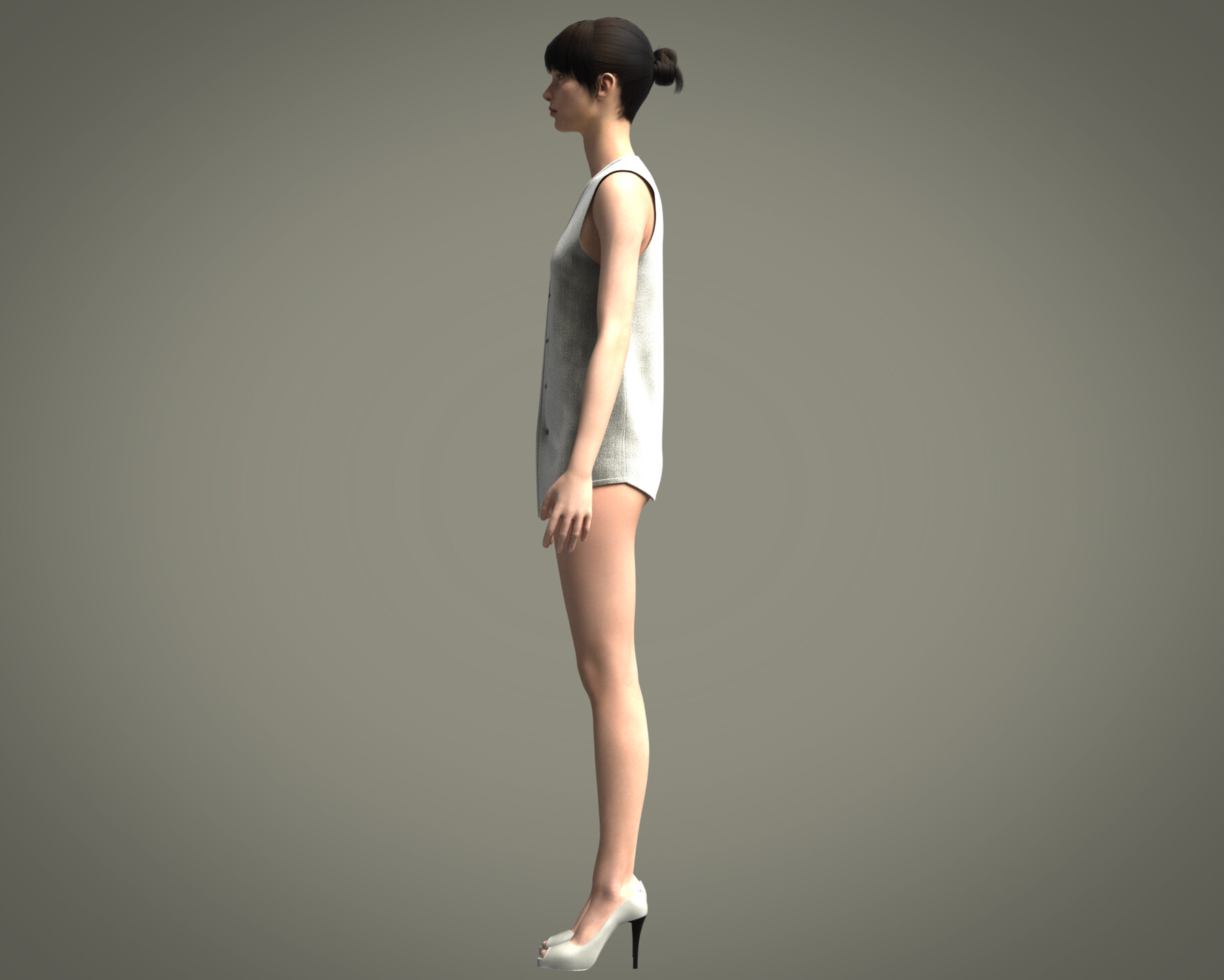 ArtStation - Girls Long Koti | Resources