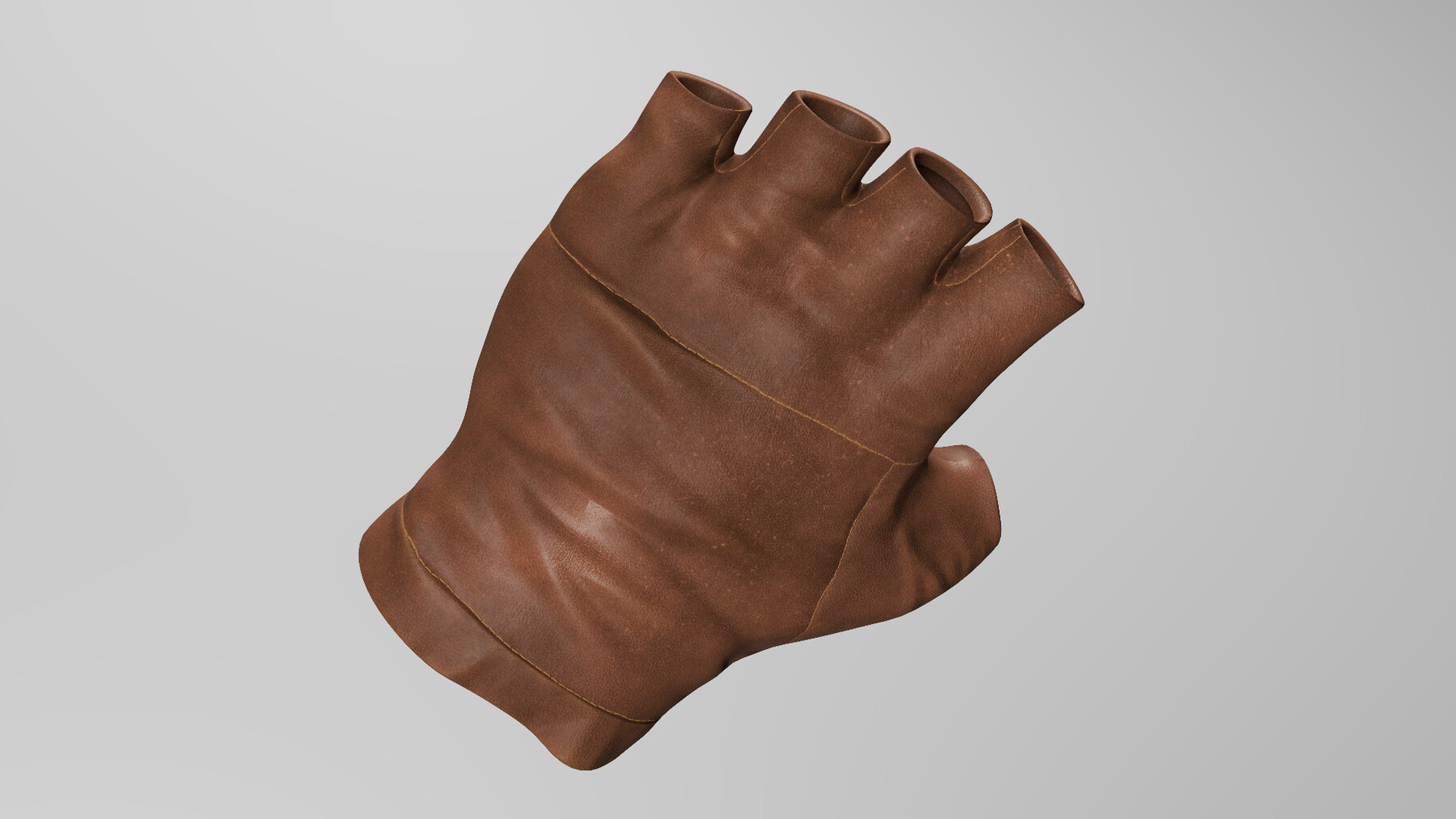 ArtStation - Fingerless leather glove | Game Assets