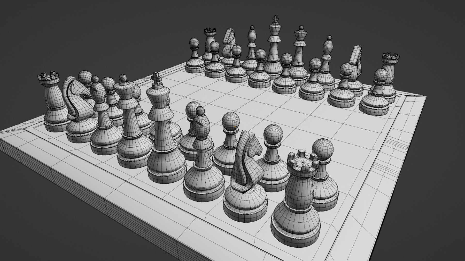 ArtStation - Chess Set | Game Assets