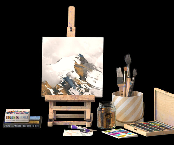 ArtStation - Artist set 04 | Resources