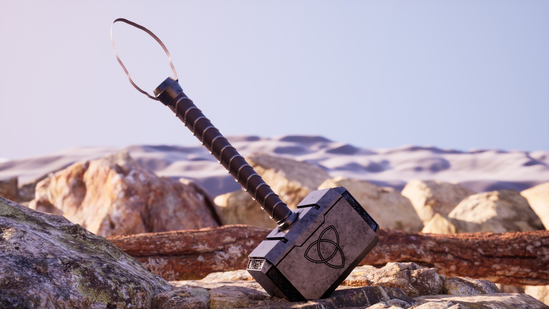 ArtStation - Thor's Mjolnir | Game Assets