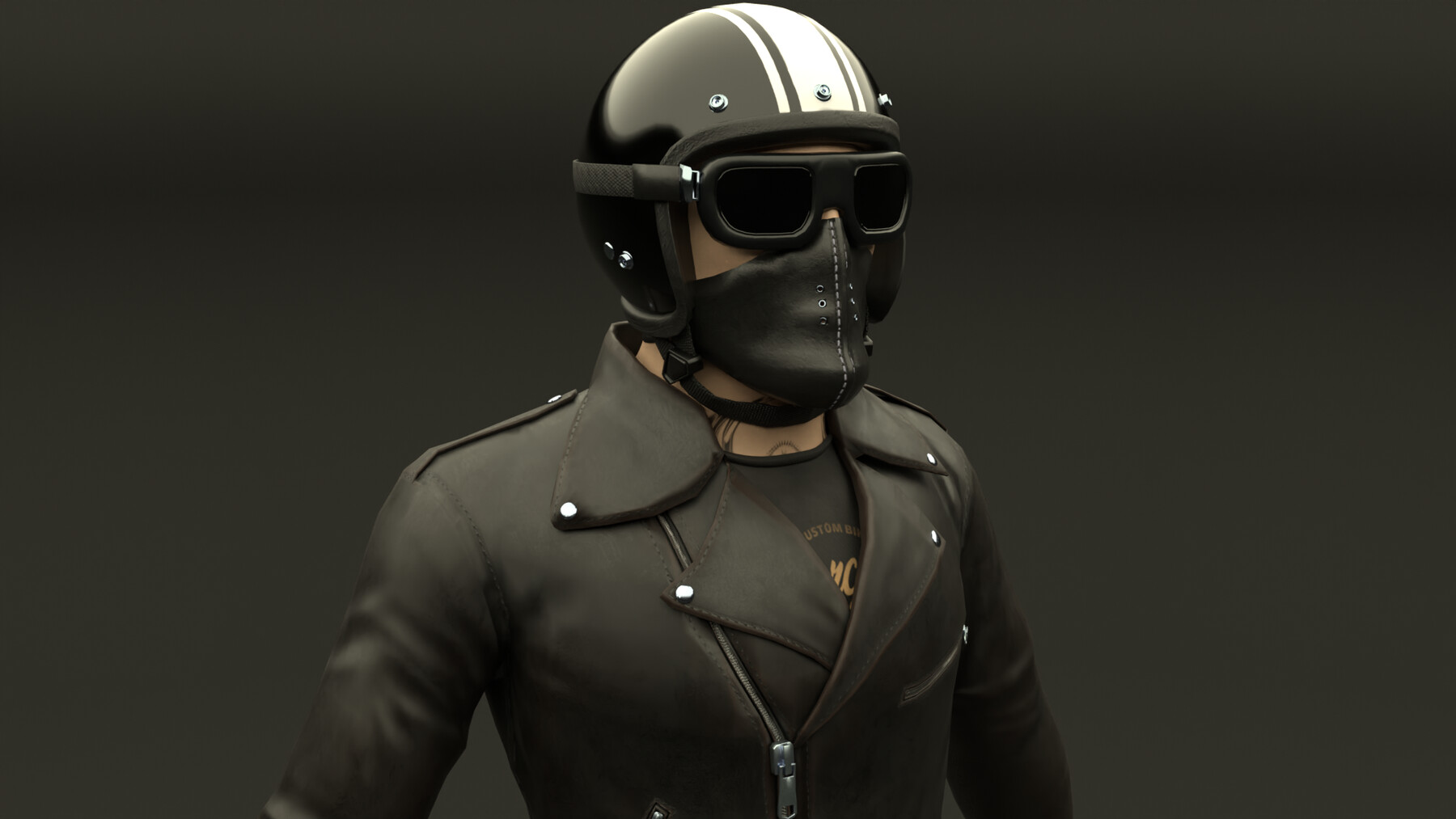 ArtStation - Biker Character | Game Assets