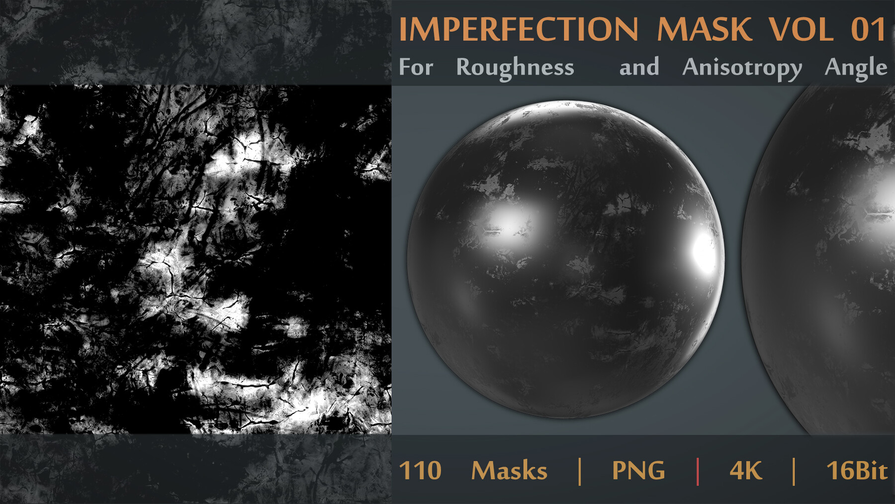 ArtStation - Imperfection - Grunge Masks | Vol 01 | Seamless | PNG | 4k ...