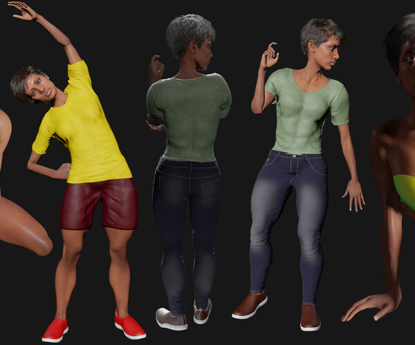 ArtStation - Dynamic Pose Library Premium | Resources