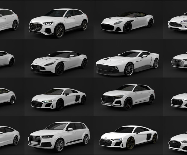 ArtStation - 250+ High Detailed Fully Rigged Transportation Vehicle ...