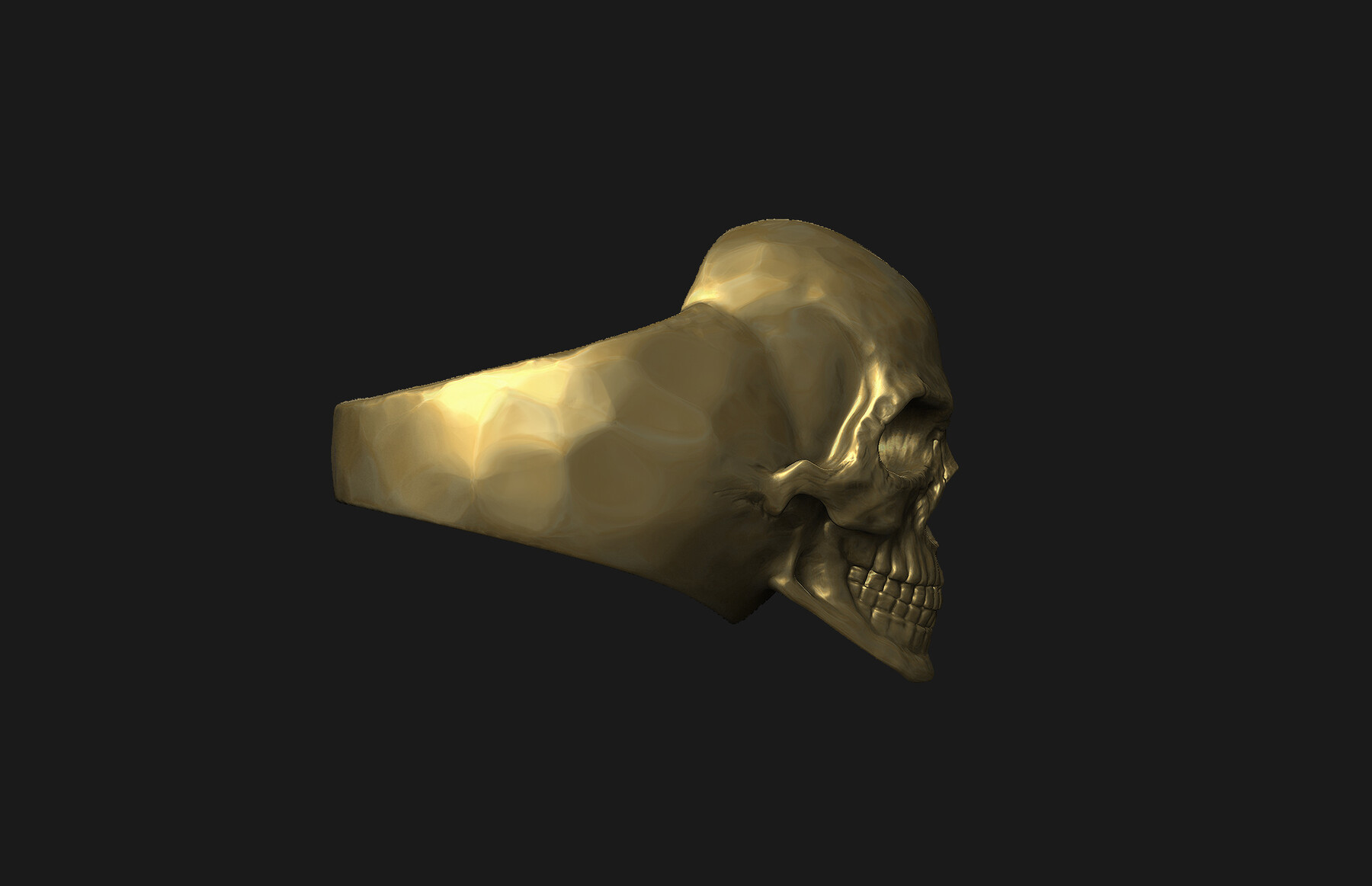 ArtStation - Skull Ring 3D print | Resources