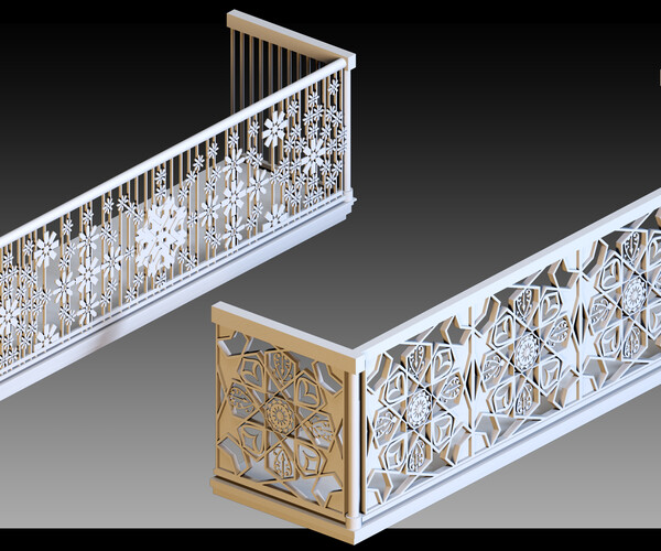 ArtStation - 50 Fences- Vol 01- Kitbash- High detail 3d models | Resources