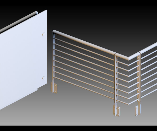 ArtStation - 50 Fences- Vol 01- Kitbash- High detail 3d models | Resources