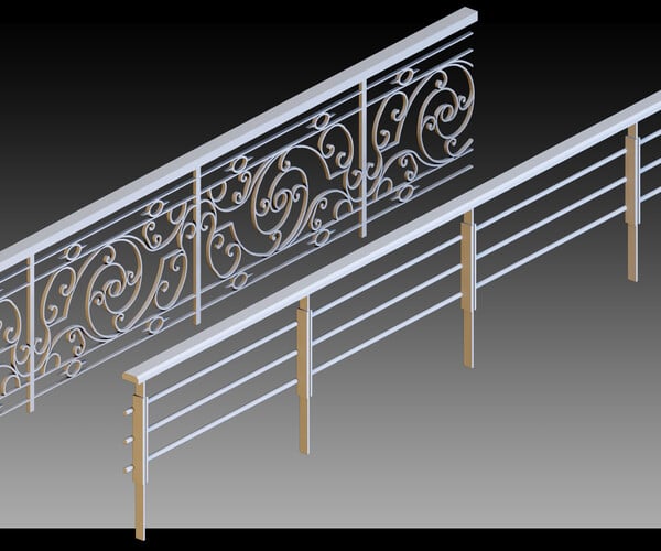 ArtStation - 50 Fences- Vol 01- Kitbash- High detail 3d models | Resources