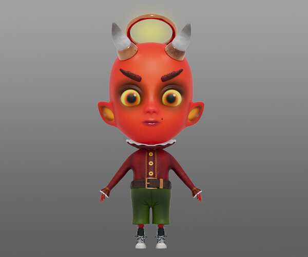 ArtStation - Little Devil | Game Assets