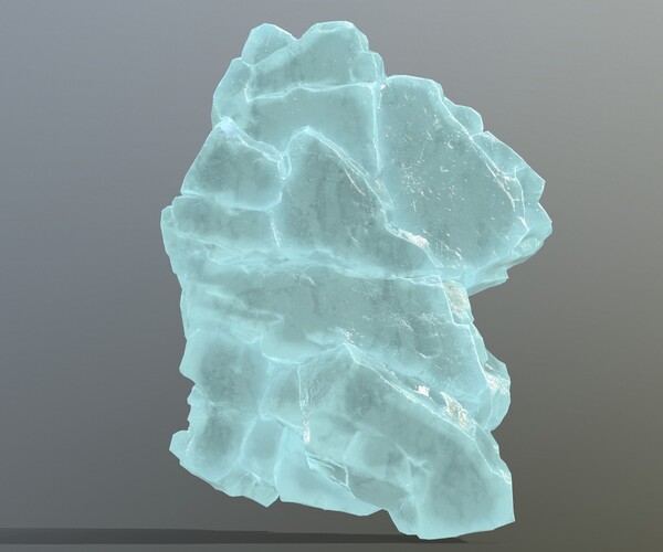 ArtStation - Ice Rock | Game Assets