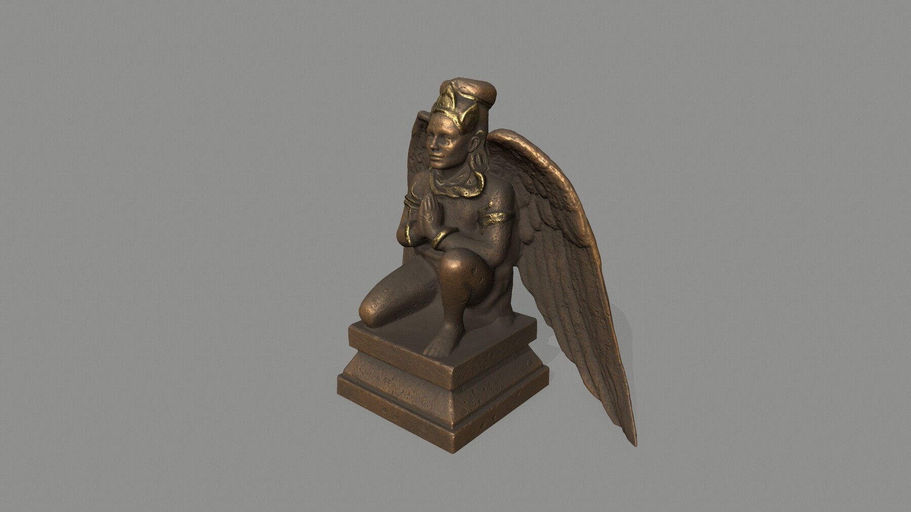 ArtStation - Angel Statue | Game Assets