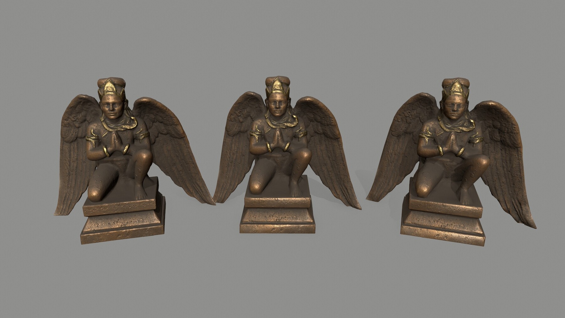ArtStation - Angel Statue | Game Assets