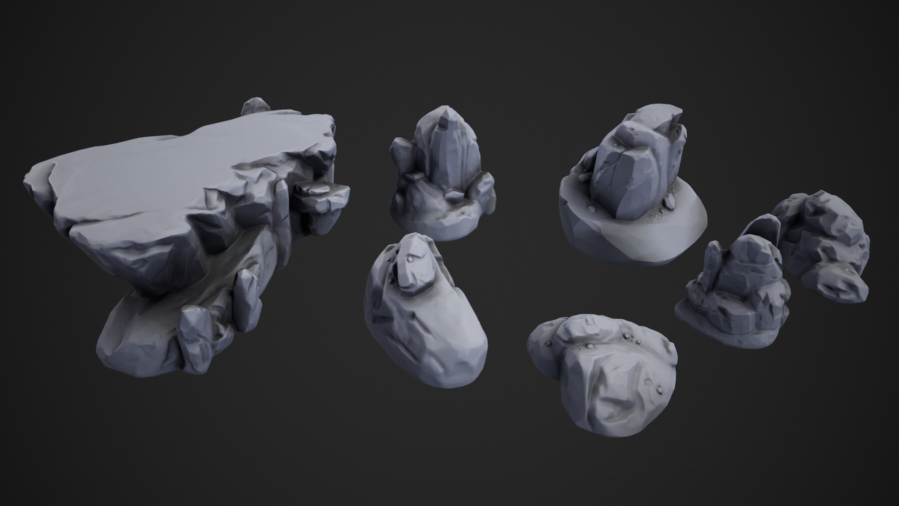 ArtStation - Rock Kit 03 | Game Assets