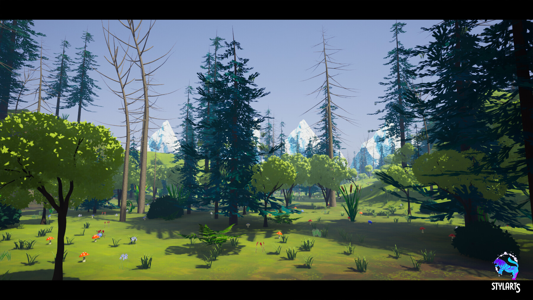 ArtStation - Stylized Forest Environment - UE5 | Game Assets