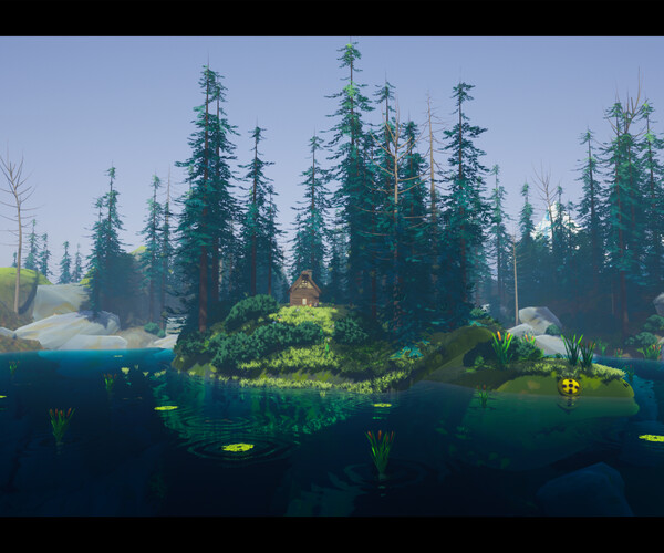 ArtStation - Stylized Forest Environment - UE5 | Game Assets