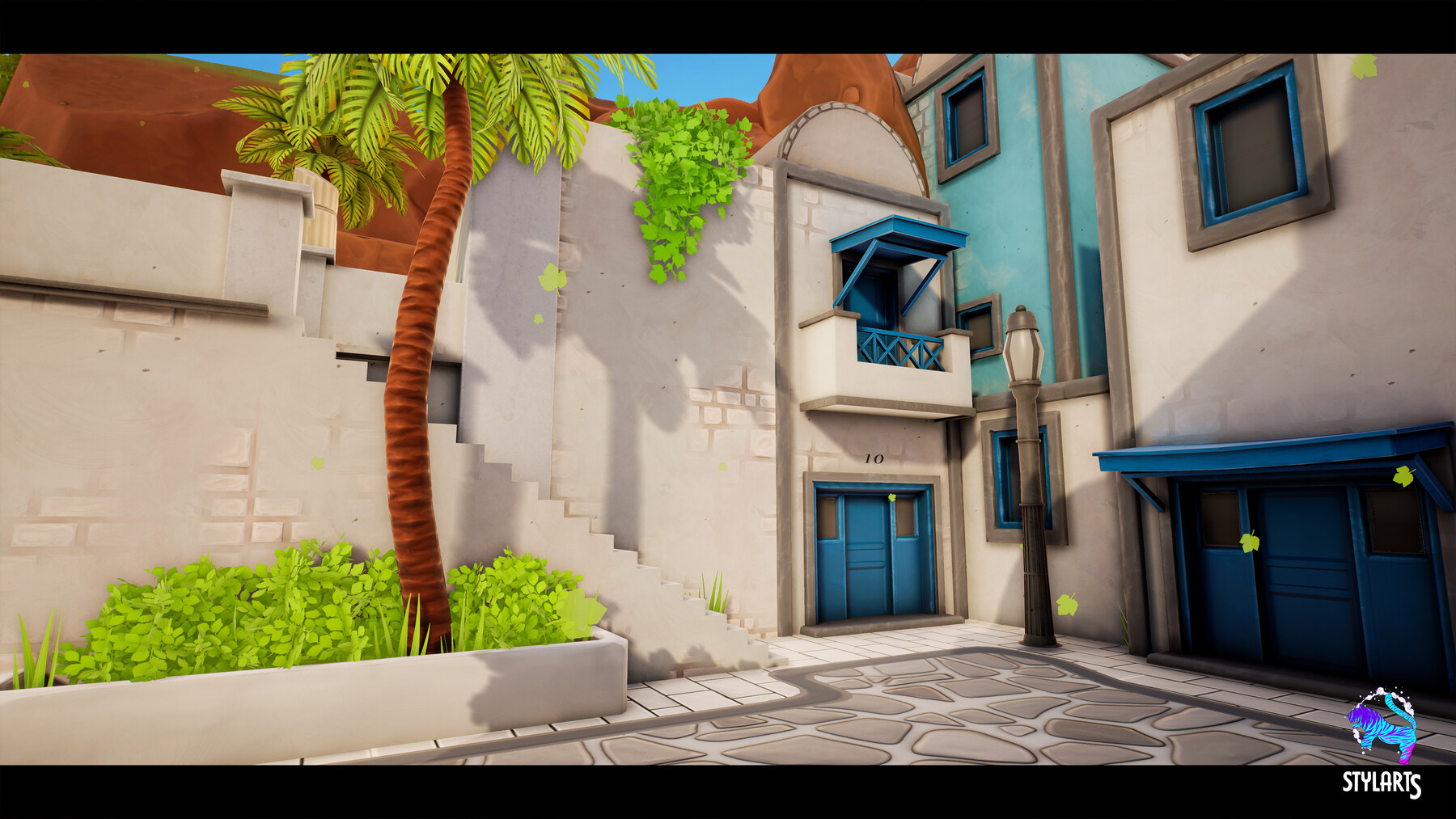 ArtStation - Stylized Greek Island | Game Assets