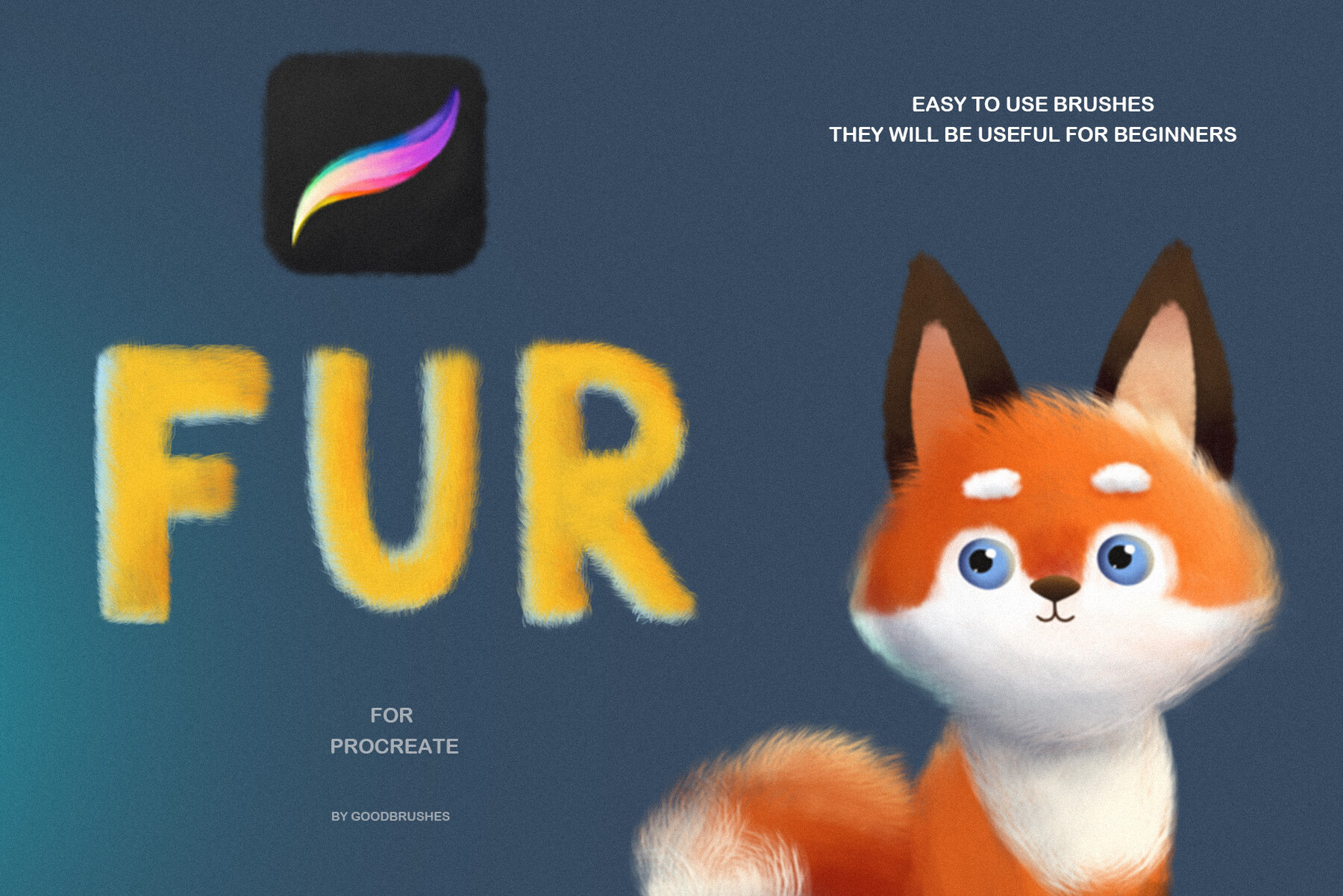 ArtStation - FUR. Procreate brushes | Brushes