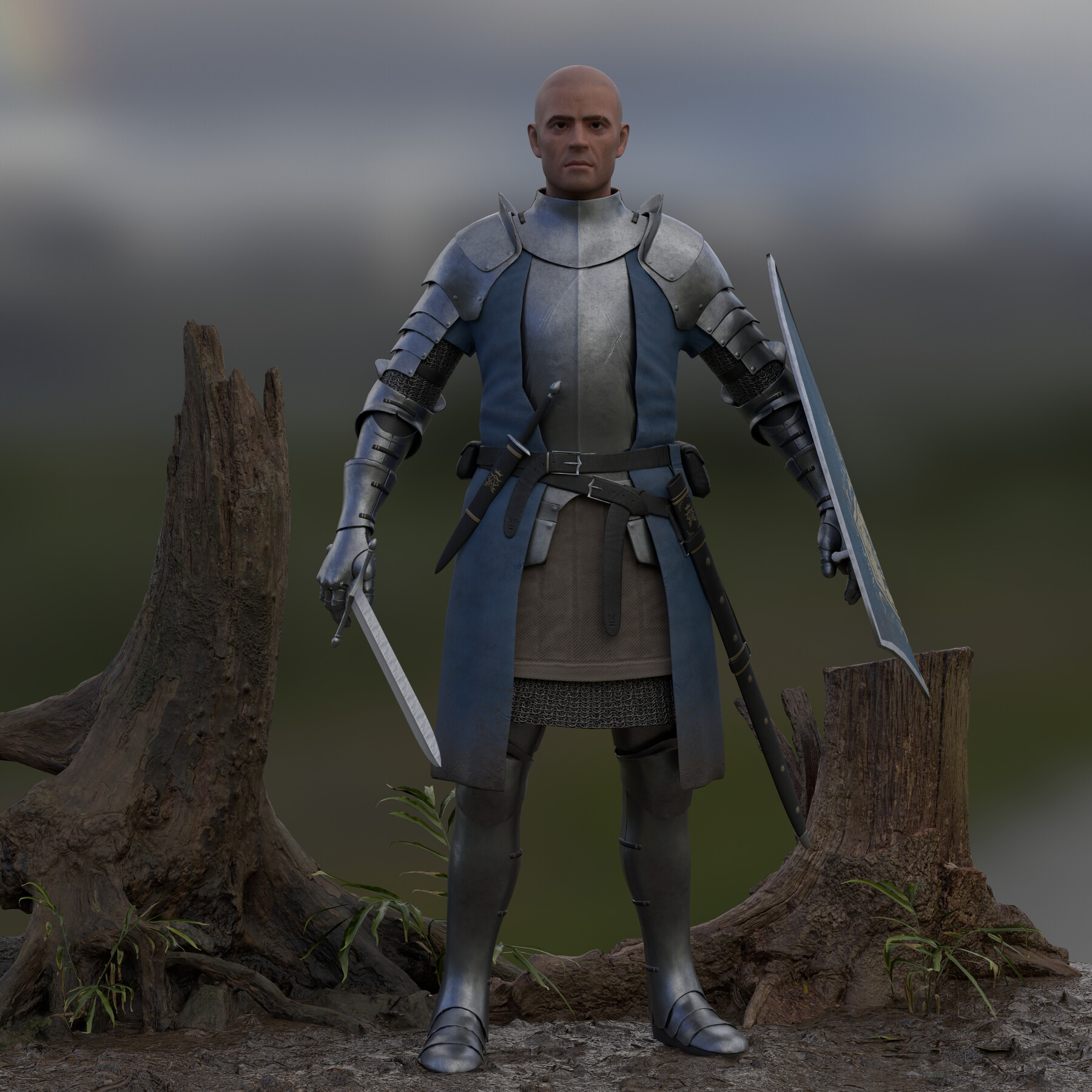 ArtStation - Medieval Knight | Game Assets