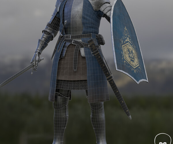ArtStation - Medieval Knight | Game Assets