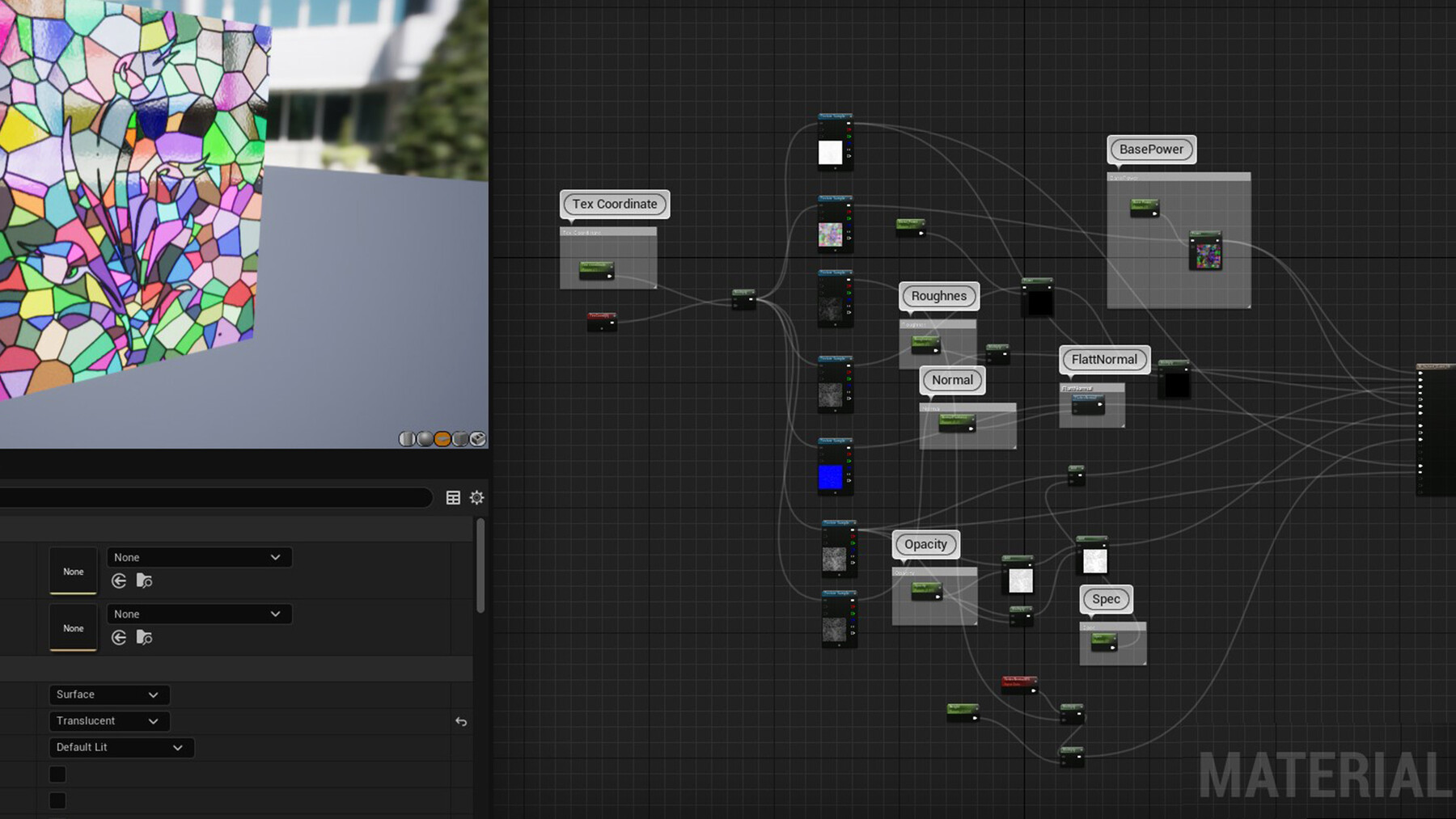 ArtStation - Stained GLass Material and Texture Pack / With Unreal ...