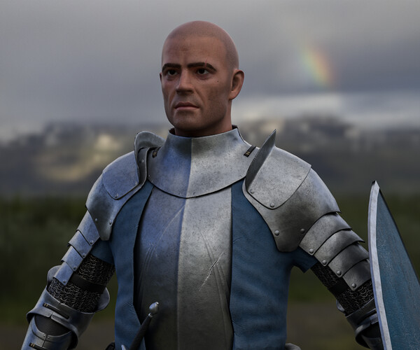 ArtStation - Medieval Knight | Game Assets