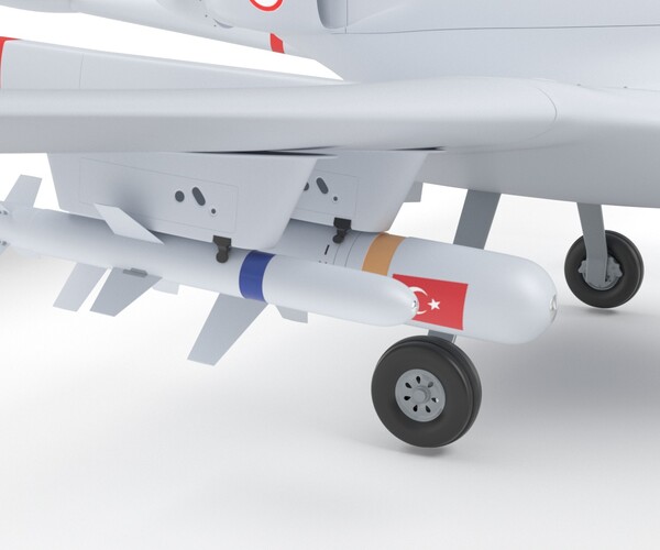 ArtStation - Bayraktar TB2 Turkish Armed Forces Drone | Resources