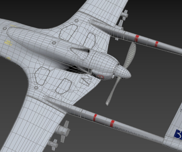 ArtStation - Bayraktar TB2 Turkish Armed Forces Drone | Resources