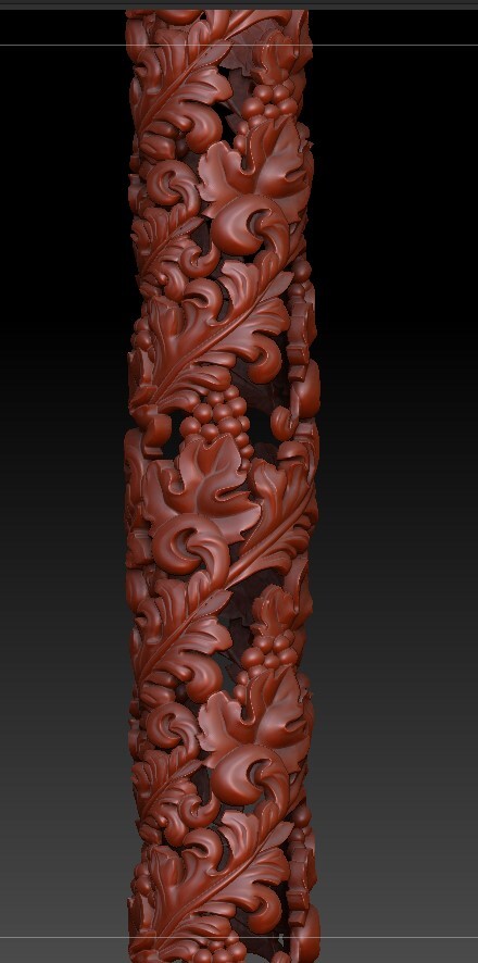 ArtStation - 3D model column for CNC machines | Resources