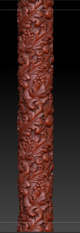 ArtStation - 3D model column for CNC machines | Resources