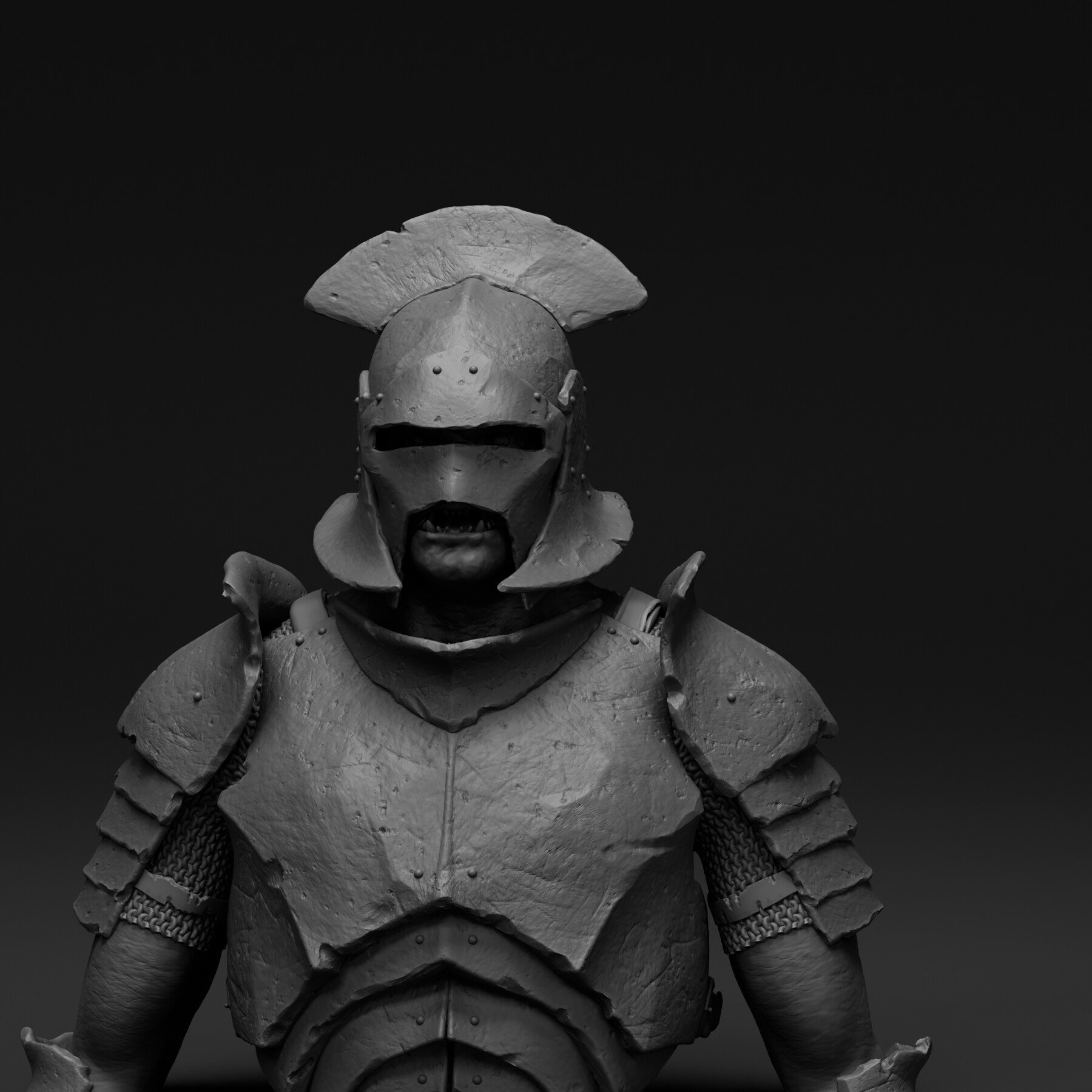 ArtStation - Armored Uruk-Hai - The Lord of the Rings - The Two Towers ...