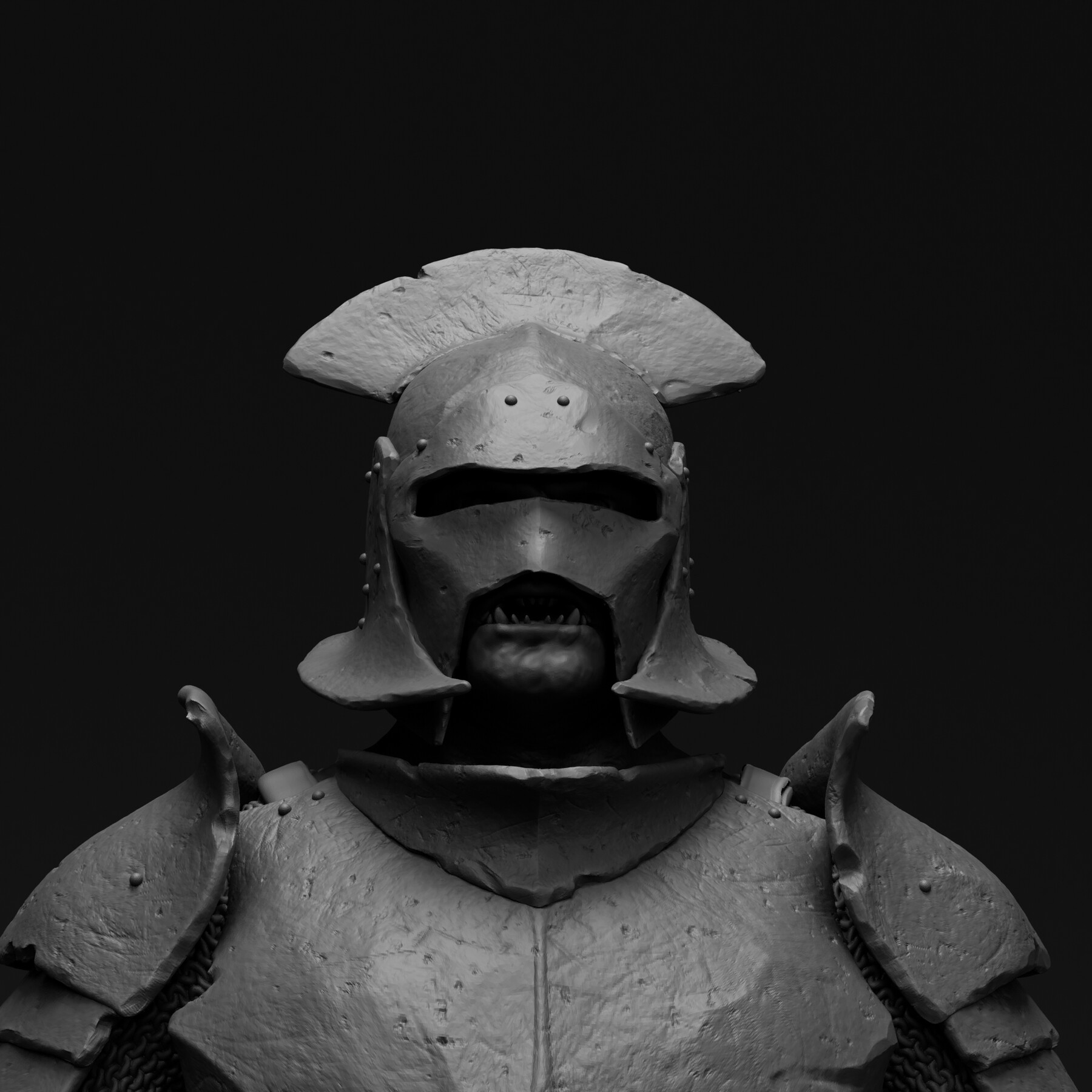 ArtStation - Armored Uruk-Hai - The Lord of the Rings - The Two Towers ...