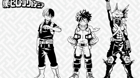 ArtStation - My Hero Academia SVG / Boku no hero SVG / Shoto Todoroki ...