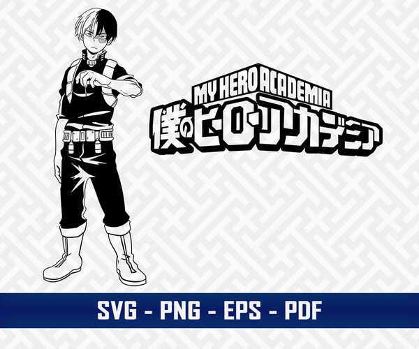 ArtStation - My Hero Academia SVG / Boku no hero SVG / Shoto Todoroki ...
