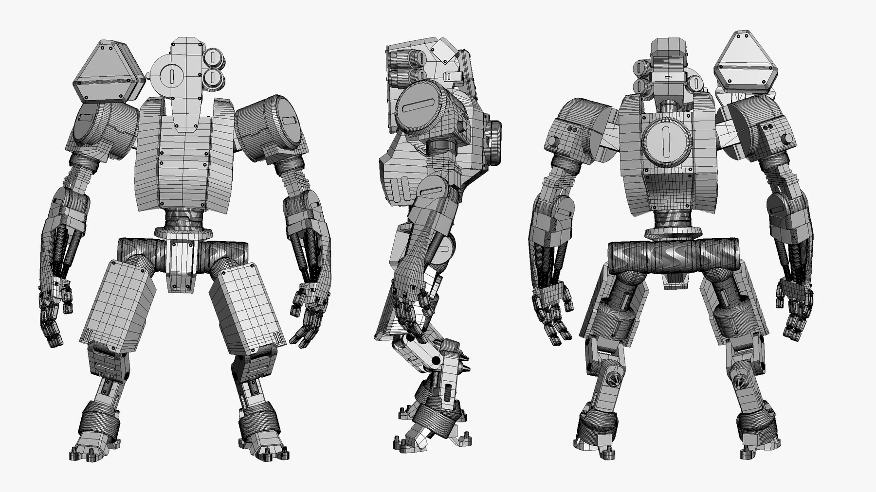 ArtStation - Worker Robot | Game Assets