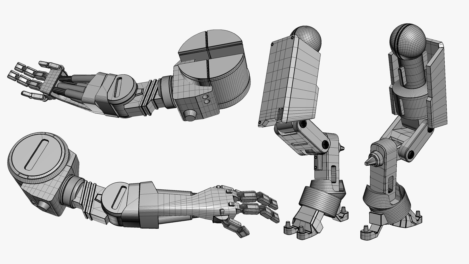 ArtStation - Worker Robot | Game Assets