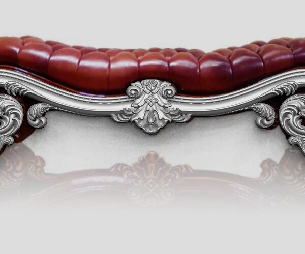 ArtStation - 3D model for CNC couch | Resources