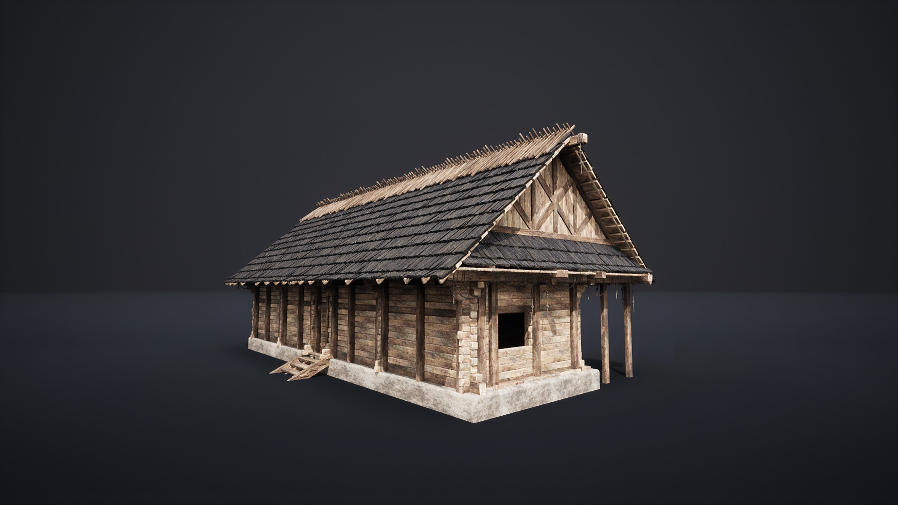 ArtStation - MEDIEVAL HOUSE COTTAGE CABIN HUT VILLAGE SLAVIC CITY AAA NEXTGEN | Game Assets