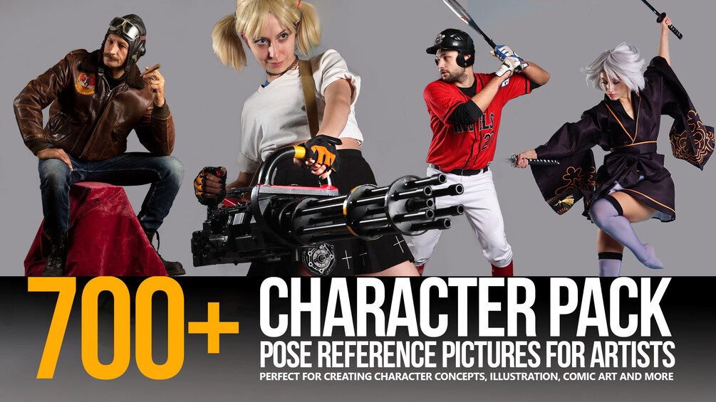 Grafit Studio - 700+ Character Pose Reference Pictures