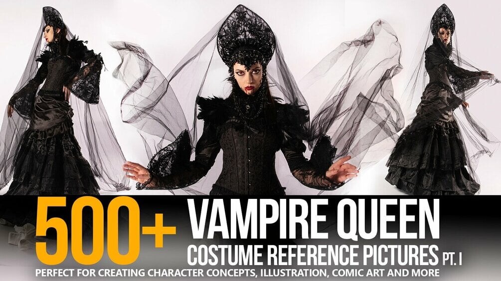 ArtStation - 500+ Vampire Queen Costume Reference Pictures | Resources