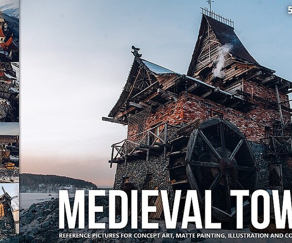 ArtStation - 500+ Medieval Town Reference Pictures | Resources